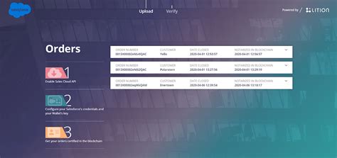 Lition Integrated Into Salesforce Crm Platform By Mark Stephen Lition Blockchain Medium