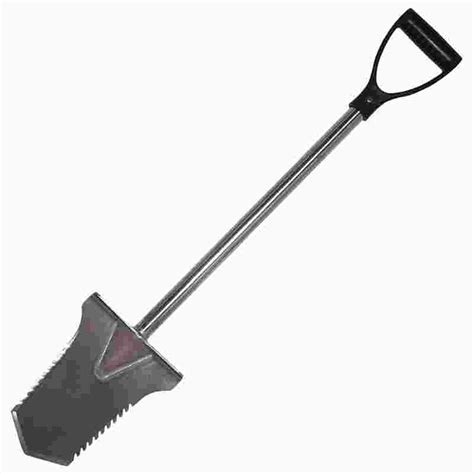 Ddl Evolution Pro Cut Spade With Plastic D Handle Premium Quality Metal Detecting Tool