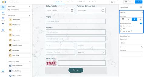 Submit Form Icon Help How To Edit The Submit Button 123formbuilder