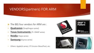 CPU Architectures For Mobile Phone Devices PPTX
