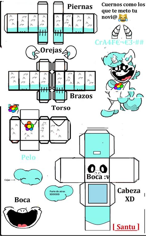 Papercraft Craftycorn By Fansmillingcritters On Deviantart