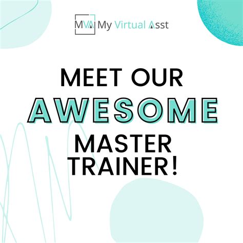 My Virtual Asst Meet Our Awesome Master Trainer Maria