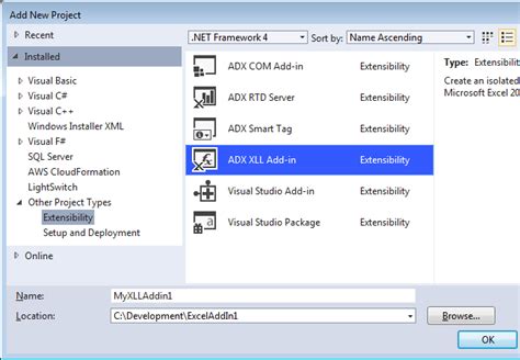 Create Excel 2013 Addin In Visual Studio 2012 C VB NET For VSTO Developers