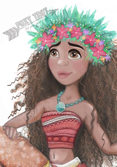Moana The Mermaid Foxytrot