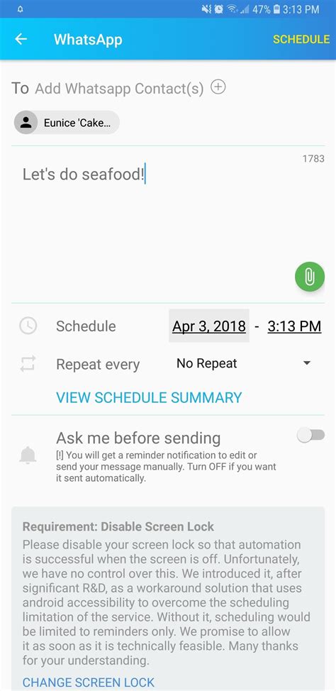 Hacking Whatsapp How To Schedule Messages To Send Automatically Android Gadget Hacks