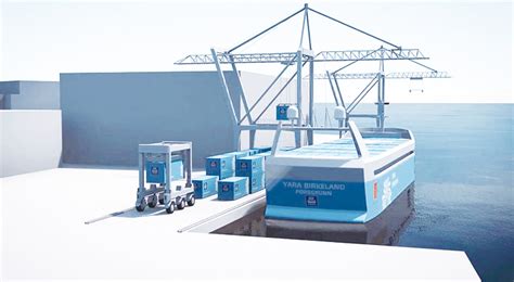 2020년 배기가스 제로의 자율 ‘컨선 선보여