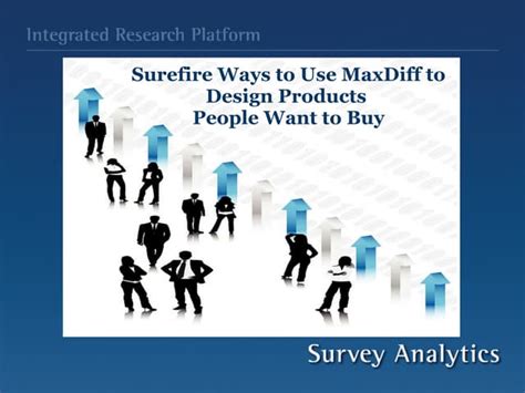 Surveyanalytics Maxdiff Webinar Slides Ppt