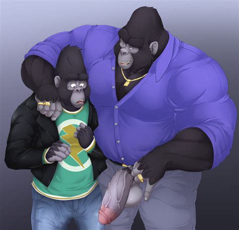 Rule 34 2022 Anthro Ape Balls Belt Big Daddy Sing Bottomwear