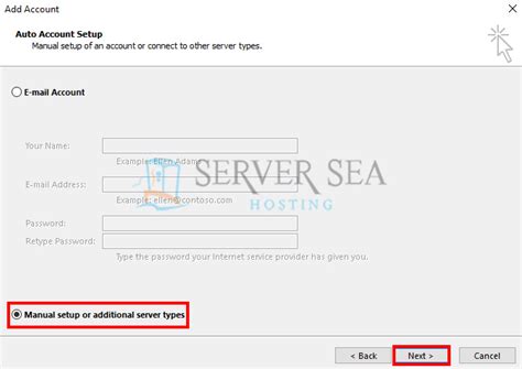 Email Account Setup On Microsoft Outlook Using Pop Settings 1