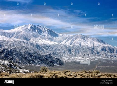 Boundary Peak In The High Sierra Highest Point In The State Of Nevada