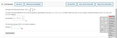 Solved Consider The Following Function F X Xt Dt A Chegg