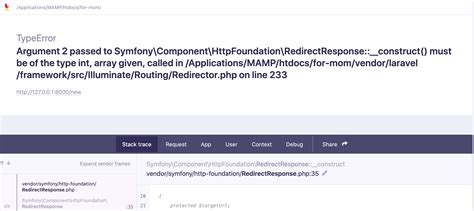 Laravelにおけるredirect処理に関して