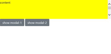 Modal Modal Is Hidden With Scrollable Content On Ie11 · Issue 2235