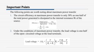 DC Network Theorem Pptx Electrical E PPTX Computer Networking Computing