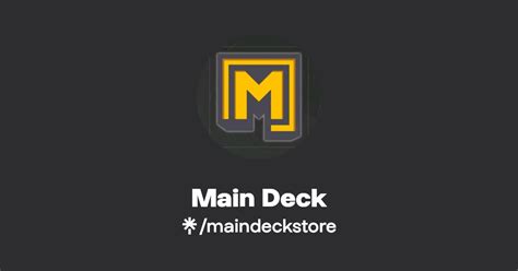 Main Deck Instagram Facebook Tiktok Linktree Main Deck Instagram Facebook Tiktok Linktree