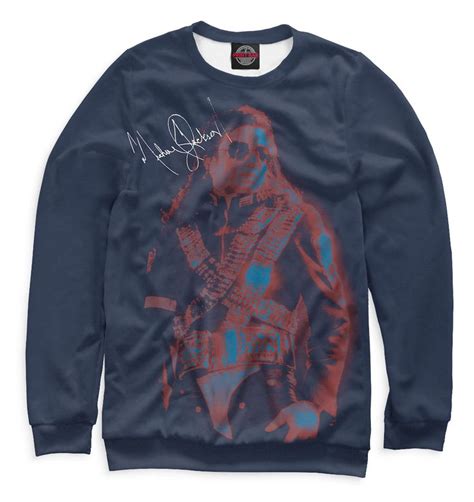 Свитшот с принтом «Майкл Джексон