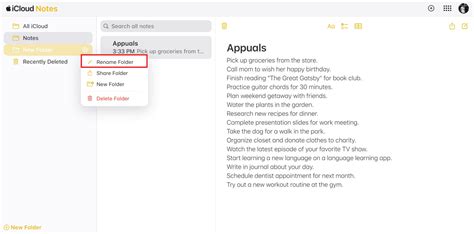 How To Use ICloud To Sync Notes Across All Devices Appuals
