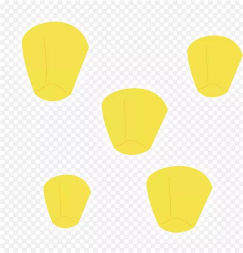 卡通手绘黄色孔明灯png图片素材下载 图片编号7267066 Png素材网