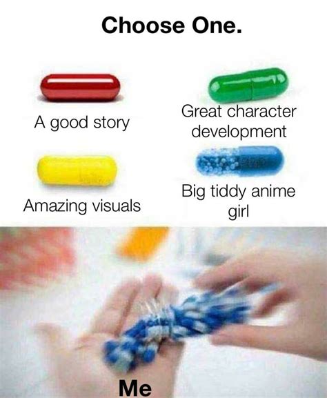 Deep Down We All Want A Big Tiddy Anime Girl Rgoodanimemes