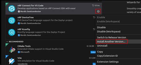Nrf Connect Sdk V270 Vs Code Extension Update Fails To Launch Vs Code Successfully Nordic