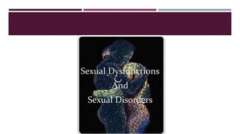 Psychosexual Disorders Pptx Sexual Conditions Sexual Health