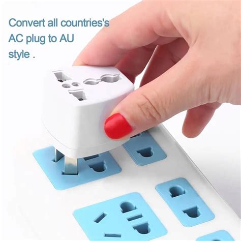 범용 휴대용 미니 여행 Ac 전원 플러그 전원 변환기 어댑터 Euusukau 플러그 콘센트 가정용전기플러그