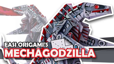 Mechagodzilla But With Paper Godzilla Vs Kong Youtube
