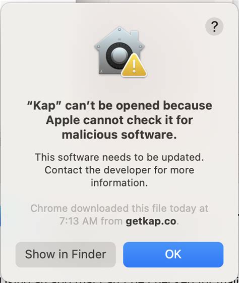 can t install kap · issue 1040 · wulkano kap · github