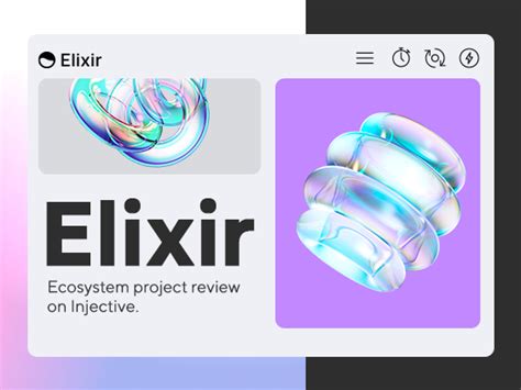 Ecosystem Project On Injective An Overview Of Elixir By Sleep Medium
