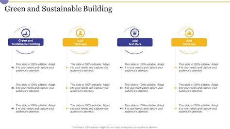 Green And Sustainable Building In Powerpoint And Google Slides Cpp PPT PowerPoint