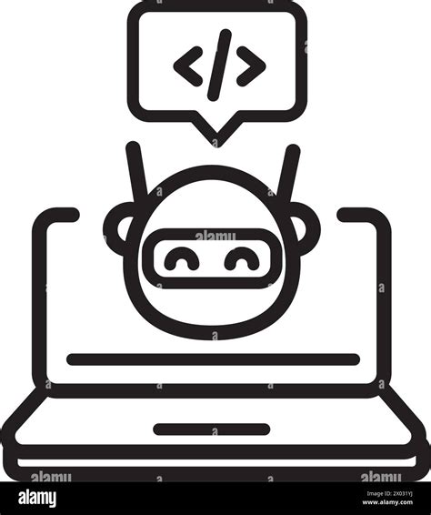 Chatbot Coding Technology Stock Vector Image And Art Alamy