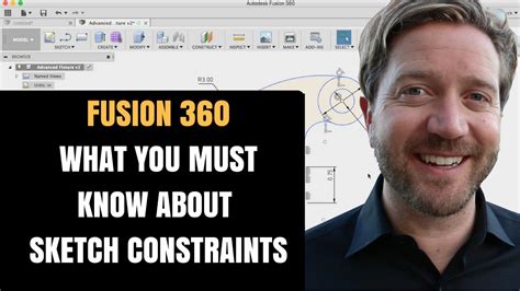 Fusion 360 Constraints Sketch Constraints Are The Key To Better Models Youtube