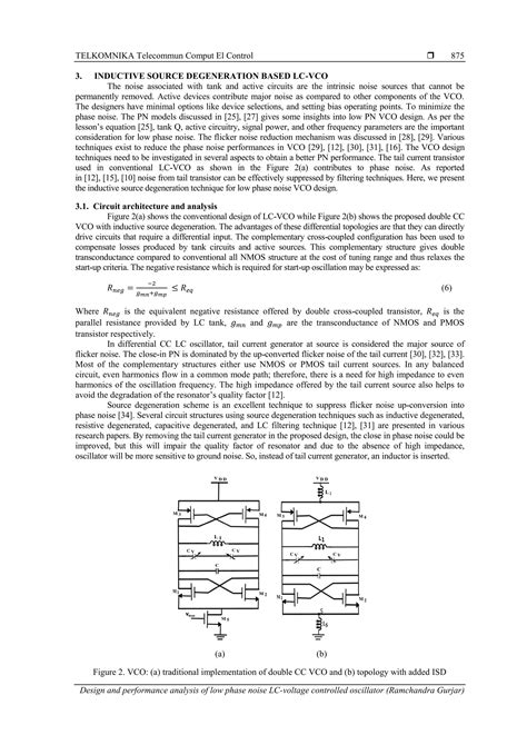 Design And Performance Analysis Of Low Phase Noise Lc Voltage Controlled Oscillator Pdf