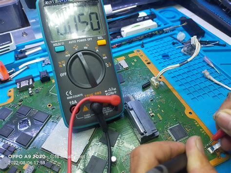 Hey Guys I Have Here Ps3 No Power Problem I Test The Capacitor In Power Connection In Beep Mode