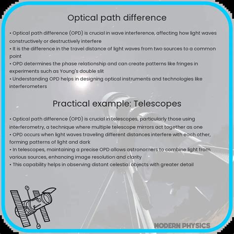 Optical Path Difference Wavefront Phase And Interference