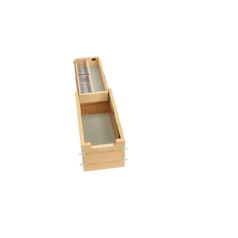 Rev A Shelf 12 In Vanity Tiered Drawer With Soft Close Slides 4VDOT 12SC 1 The Home Depot