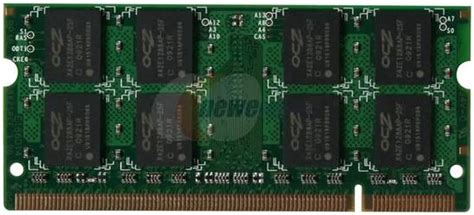 Ocz 2gb 200 Pin Ddr2 So Dimm Ddr2 800 Pc2 6400 Laptop Memory Model Ocz2m8002g