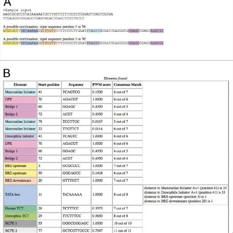 A Sample Output Of The Element Program A The Input Sequence
