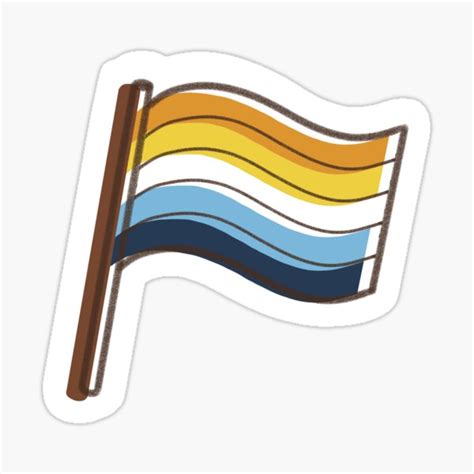Aro Ace Flag Sticker For Sale By Samster Redbubble