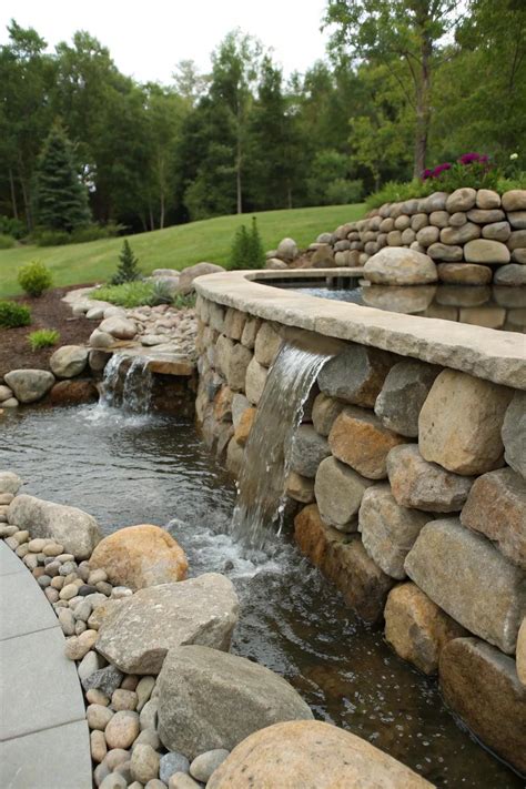 14 Creative River Rock Retaining Wall Ideas