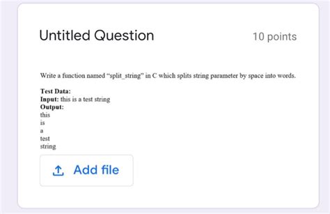 Solved Untitled Question 10 Points Write A Function Named