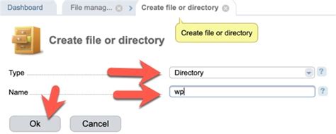 Creating A Directory Or Subdirectory In Ispmanager Control Panel