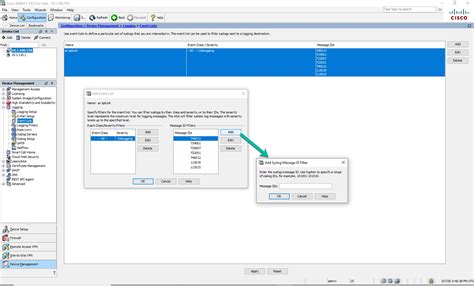 Anyconnect Syslog Configuration Example Cisco Community