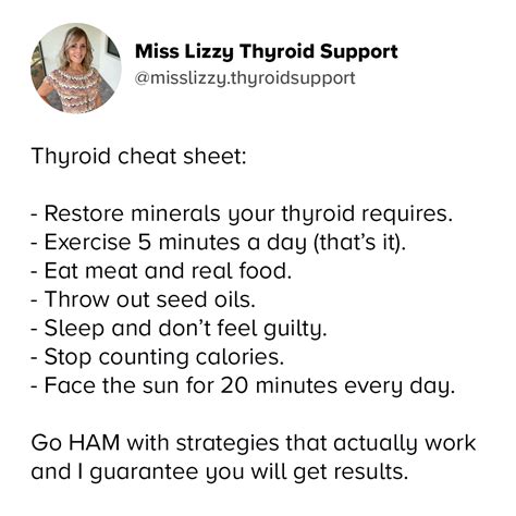 Thyroid Cheat Sheet Thyroid Thyroid Support Thyroid Health