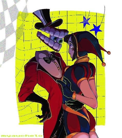 Caine And Pomni Cute Drawings Circus Art Anime Shows