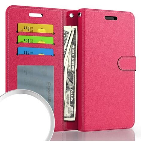 For Cricket Outlast U AC Wallet Pouch Cover Phone Case EM Pink Walmart Com