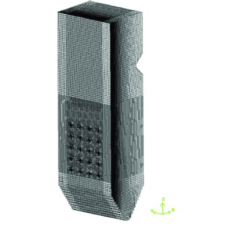Grid Used For The Simulation Download Scientific Diagram