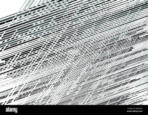 Grid Mesh With Dynamic Lines Intersecting Stripes Irregular Grating Lattice Texture