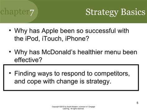 9e Daft Chapter7strategyformulationandimplementation Ppt