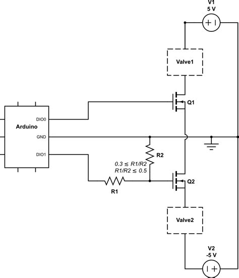 Mosfet Using Arduino To Gate 5 And 5 Supplies Simultaneously Electrical Engineering Stack